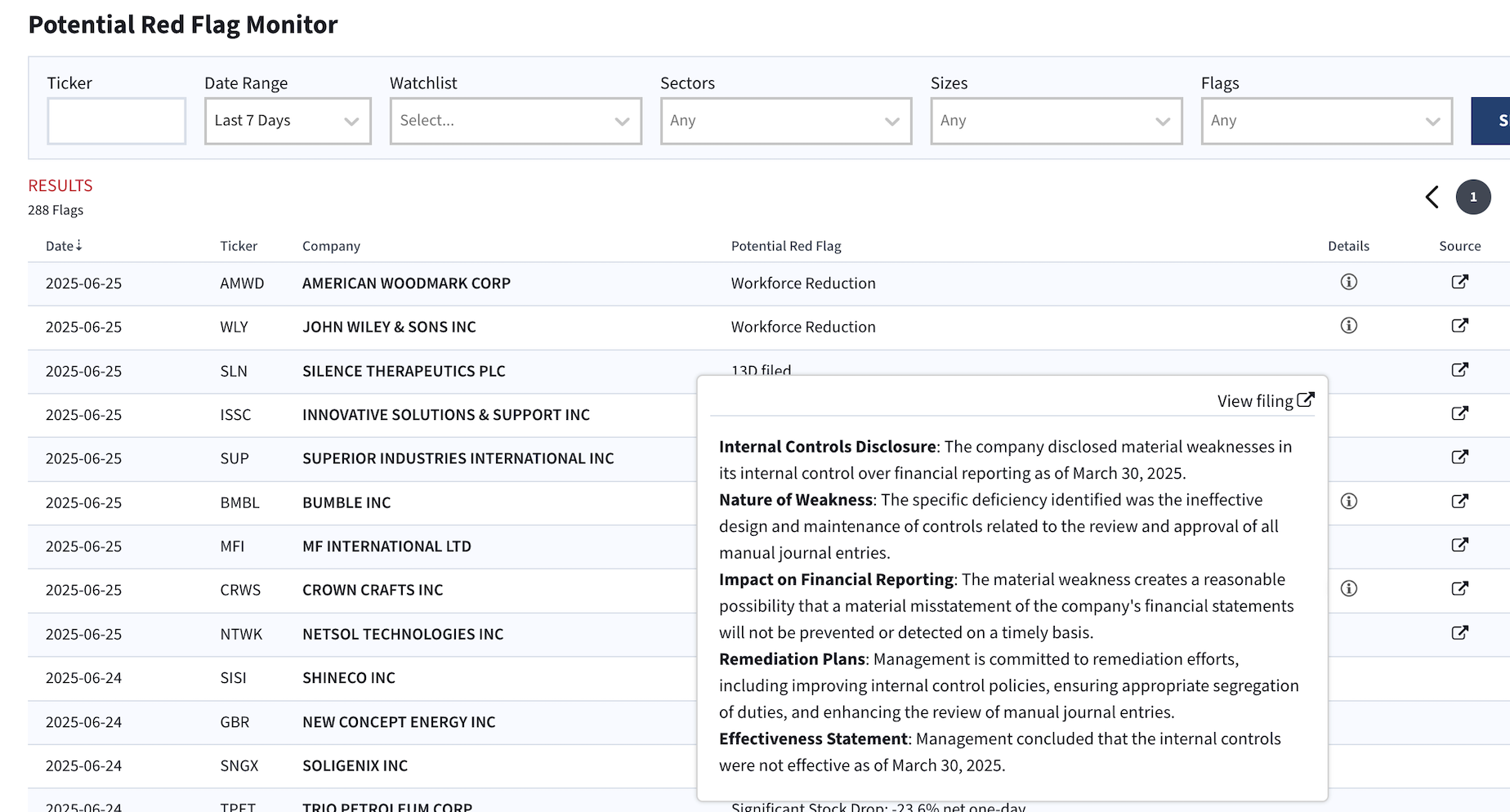 FAQ: Auto-Summarized Red Flags & Jump-to-Text Highlights in Filings ...